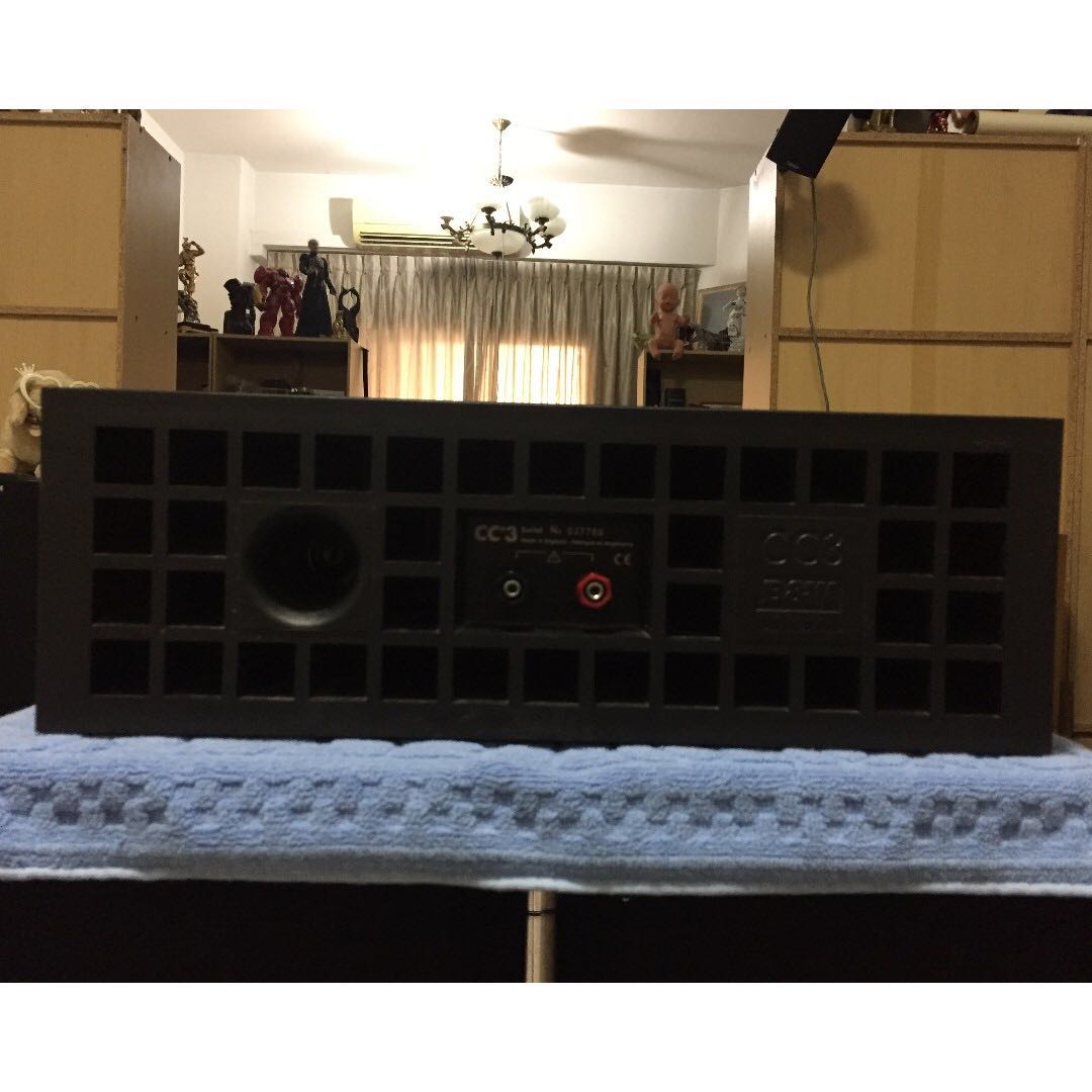 B&W CC3 Center Channel Speaker (100 Watts RMS, Made in England), Audio, Other Audio Equipment on ...
