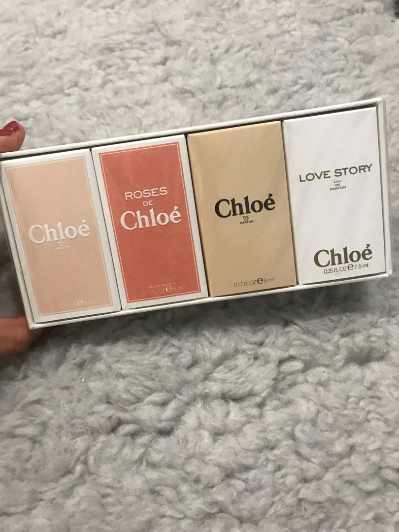 Chloe Miniature Perfume Set, Beauty & Personal Care, Fragrance & Deodorants on Carousell