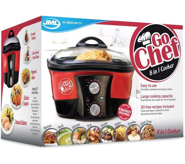 Go Chef 8-in-1 cooker, TV & Home Appliances, Kitchen Appliances ...