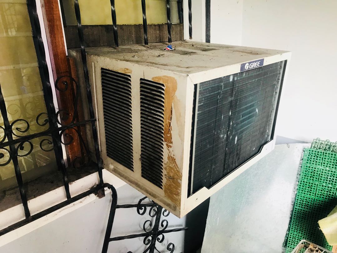 GREE 2HP WINDOW TYPE AIRCON, TV & Home Appliances, Kitchen Appliances ...