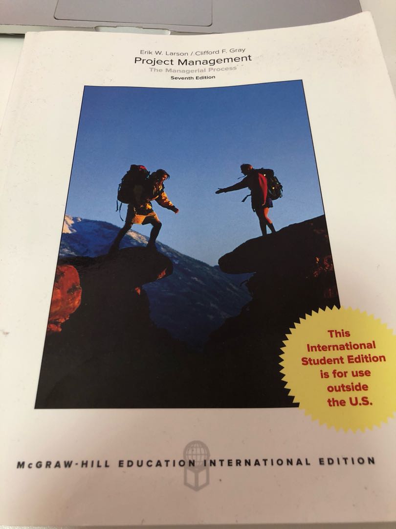 Project Management 7th edition McGraw Hill Erik W. Larson, Computers ...