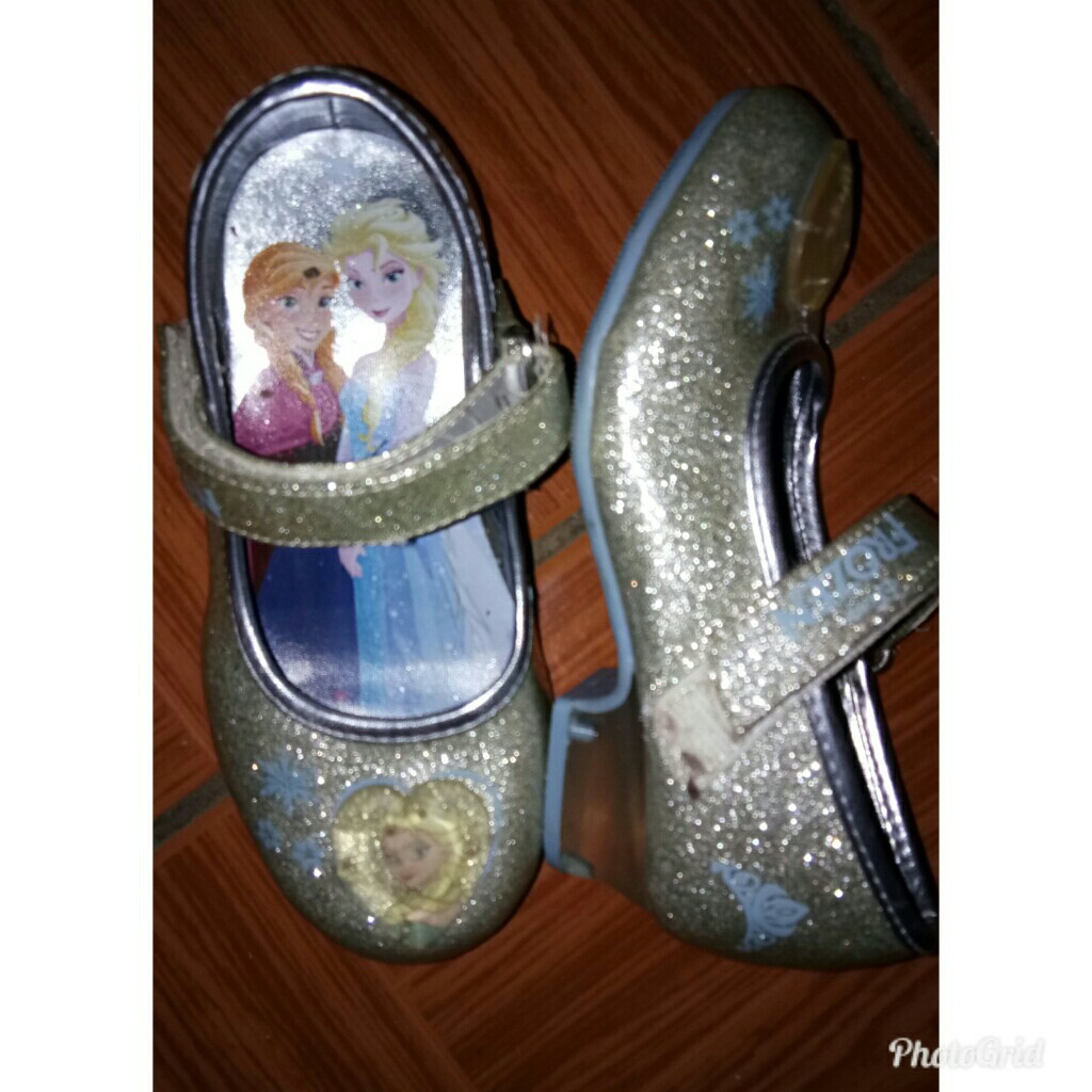 Sparkling shoe w/ heels Disney Frozen, Babies & Kids, Babies & Kids ...
