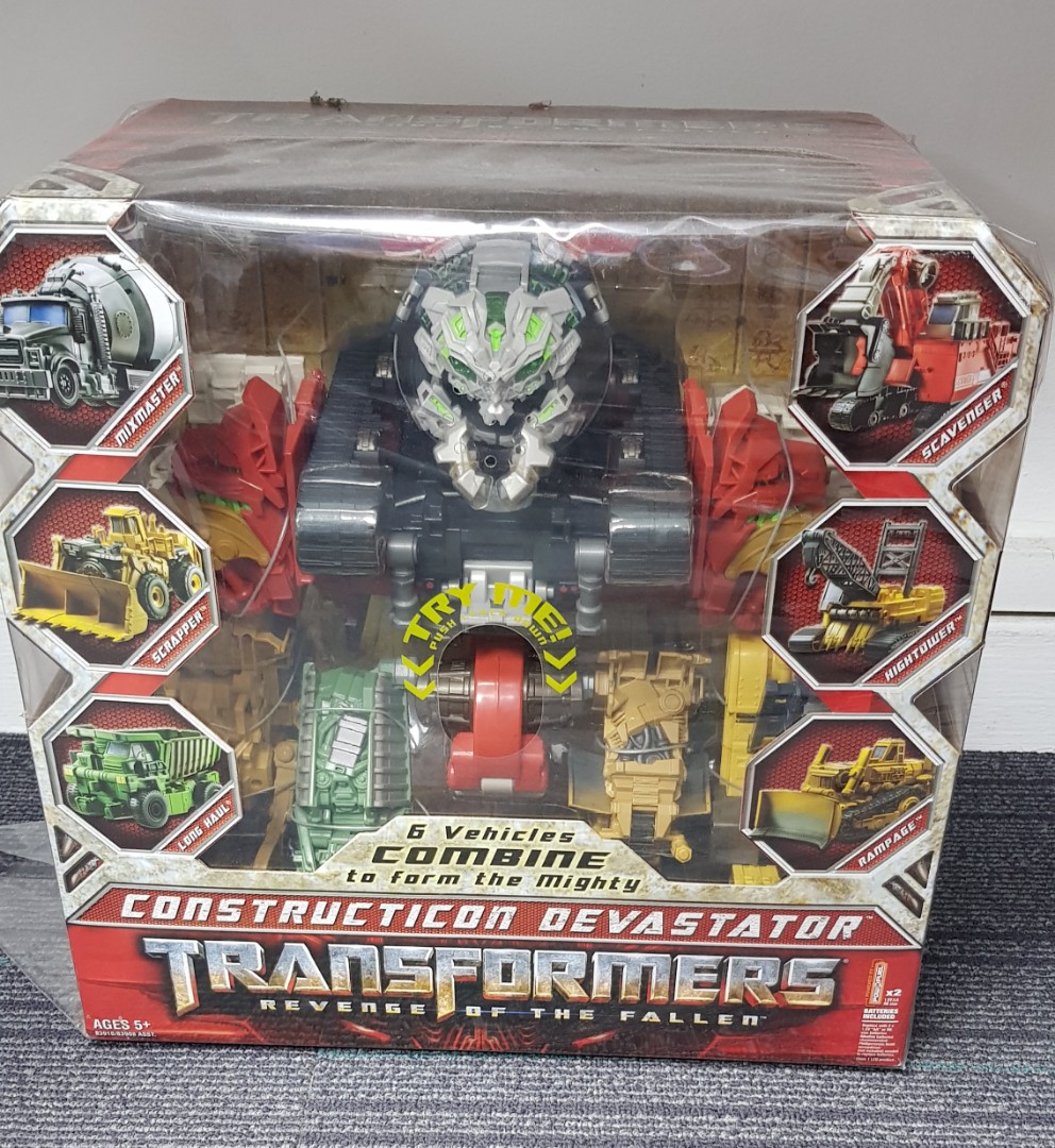 Transformer ROTF Construction Devastator, Hobbies & Toys, Toys & Games ...
