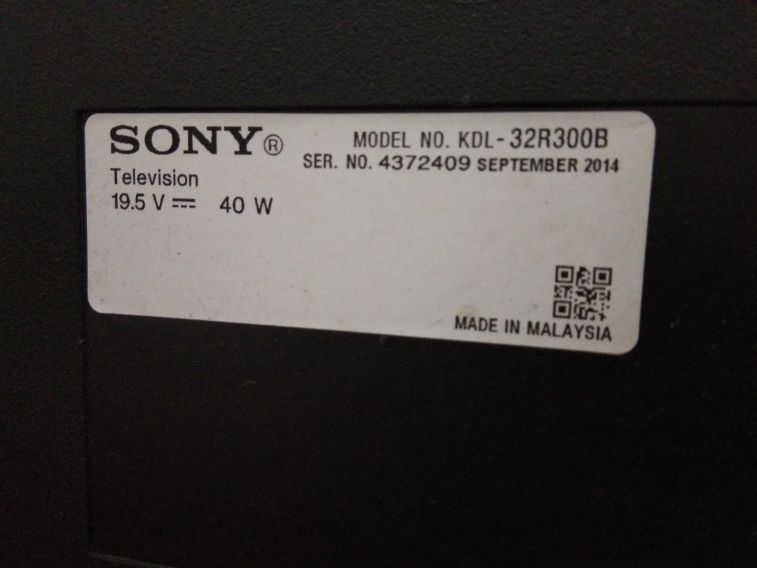 TV Led 32 Inch Sony Bravia KDL-32R300B, Perkebunan di Carousell