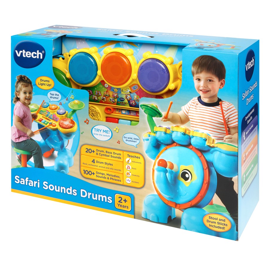 Vtech Drum Set, 興趣及遊戲, 玩具 & 遊戲類 - Carousell
