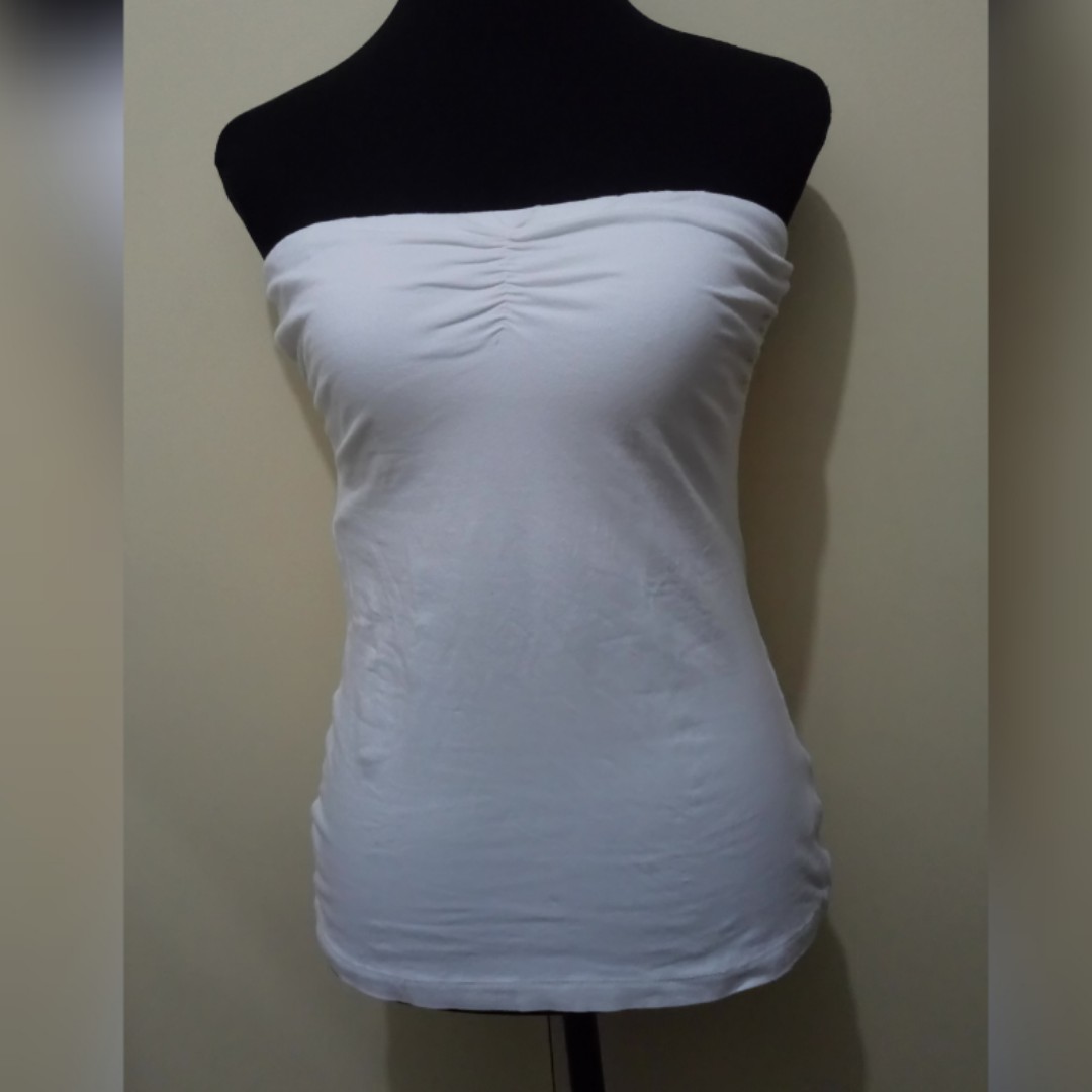 WA709 White Tube Blouse (see pics for Measurements) - GUC, Women's ...