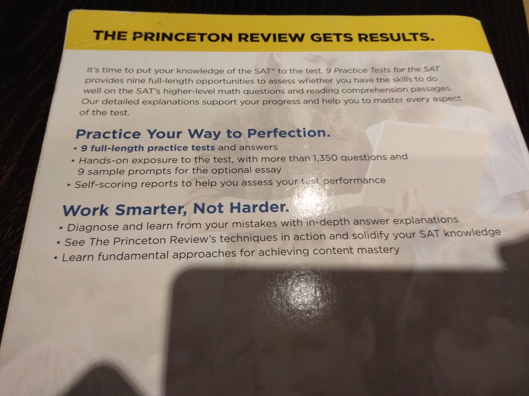 2018 Edition Princeton Review SAT Practice Tests Hobbies Toys Books 2018-edition-princeton-review-sat-practice-tests-hobbies-toys-books