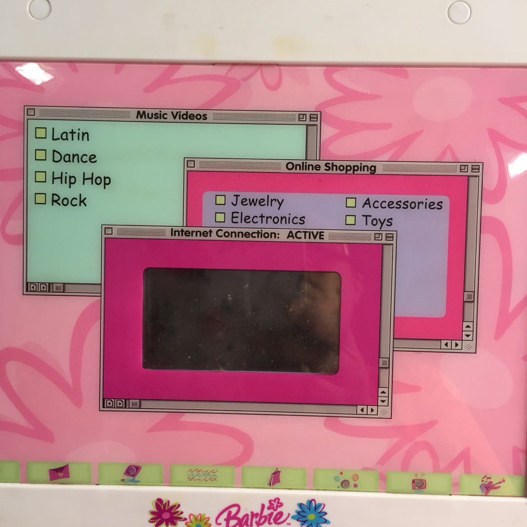 Barbie Laptop by Mattel 2003, Hobbies & Toys, Collectibles ...