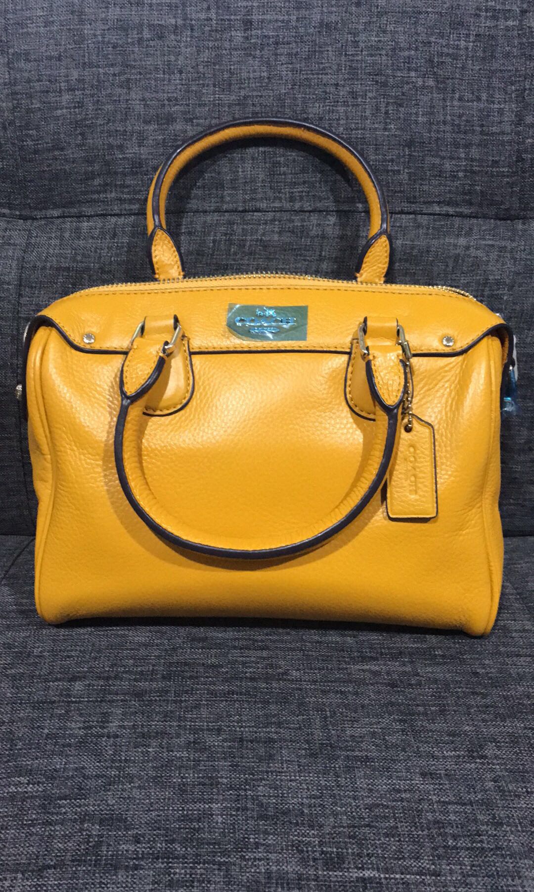 Coach handbag with long strap, Luxury, Bags & Wallets on Carousell