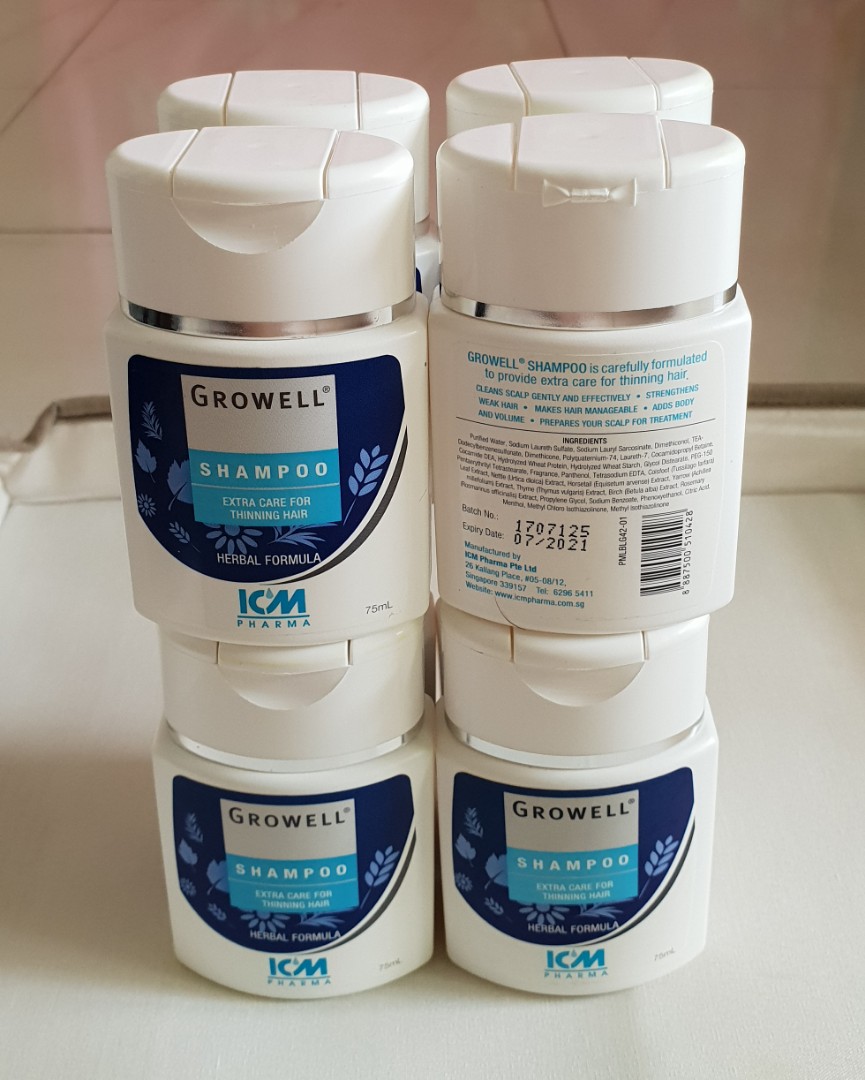 Growell Shampoo, Beauty & Personal Care, Hair on Carousell