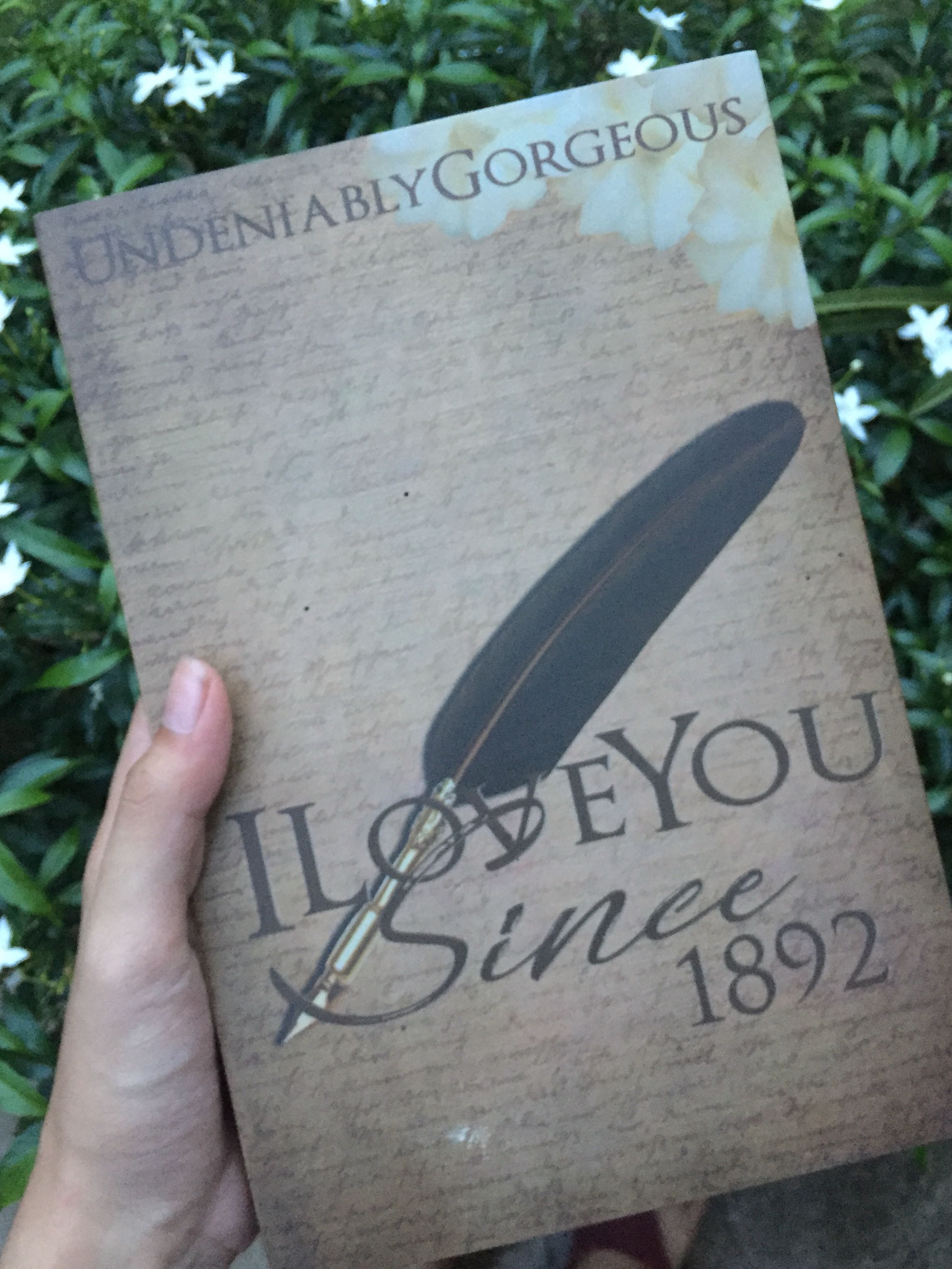 I Love You Since 1892 by Undeniably Gorgeous, Hobbies & Toys, Books ...