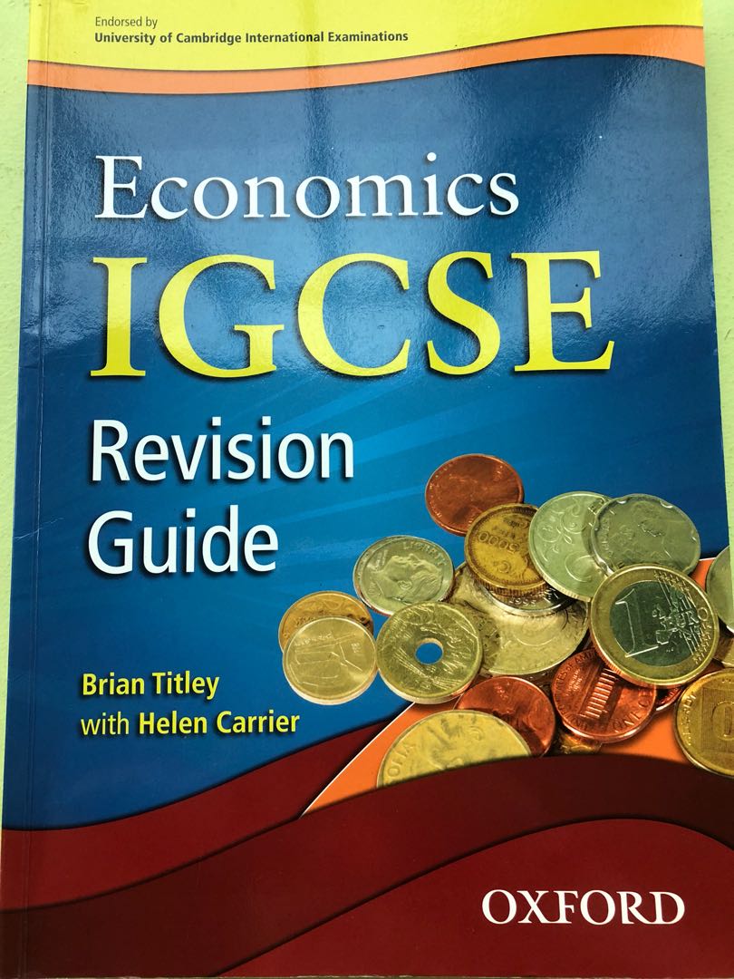 IGCSE Economics Revision Guide, Hobbies & Toys, Books & Magazines ...