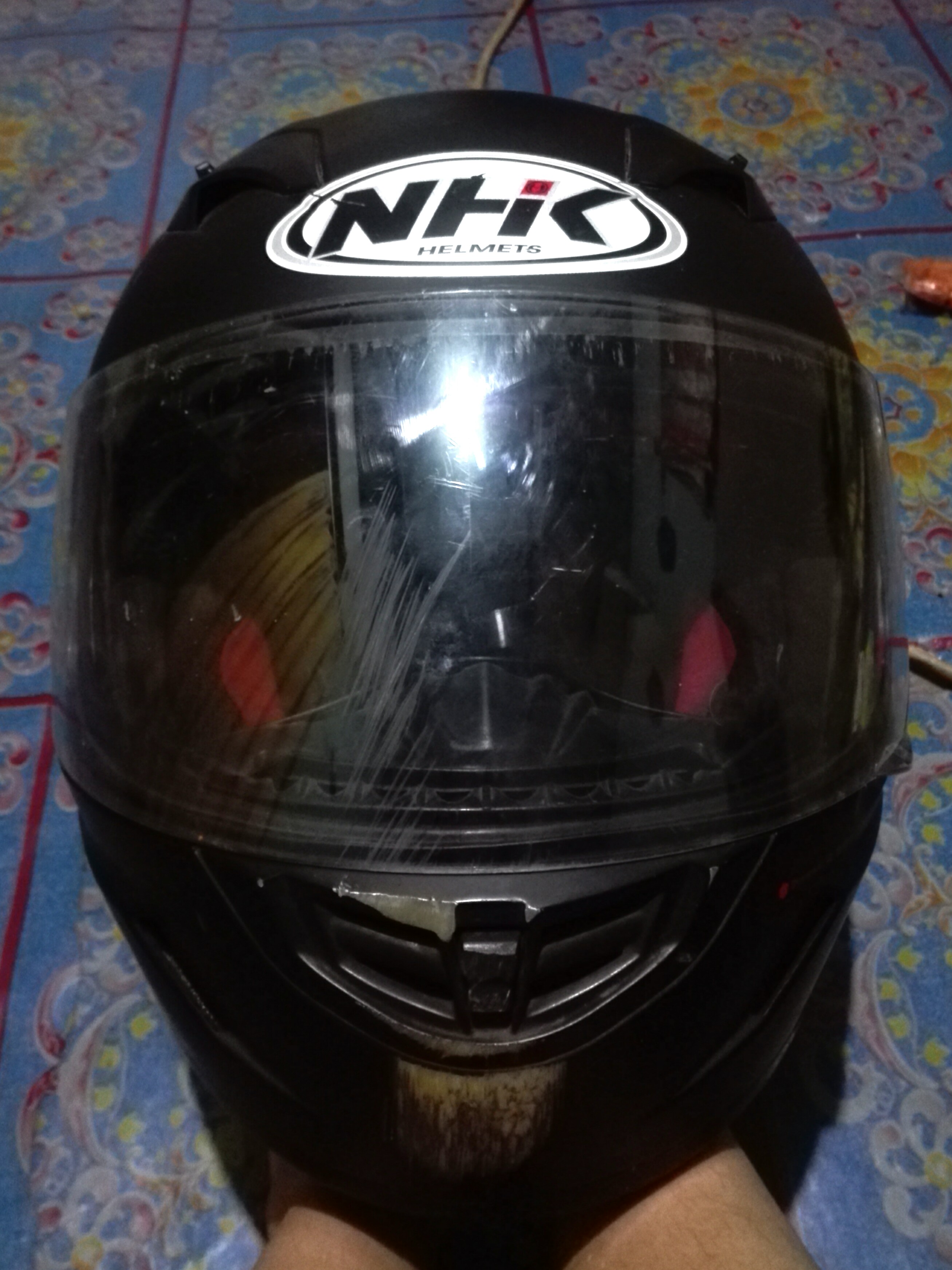NHK helmet Full Face, Motor di Carousell