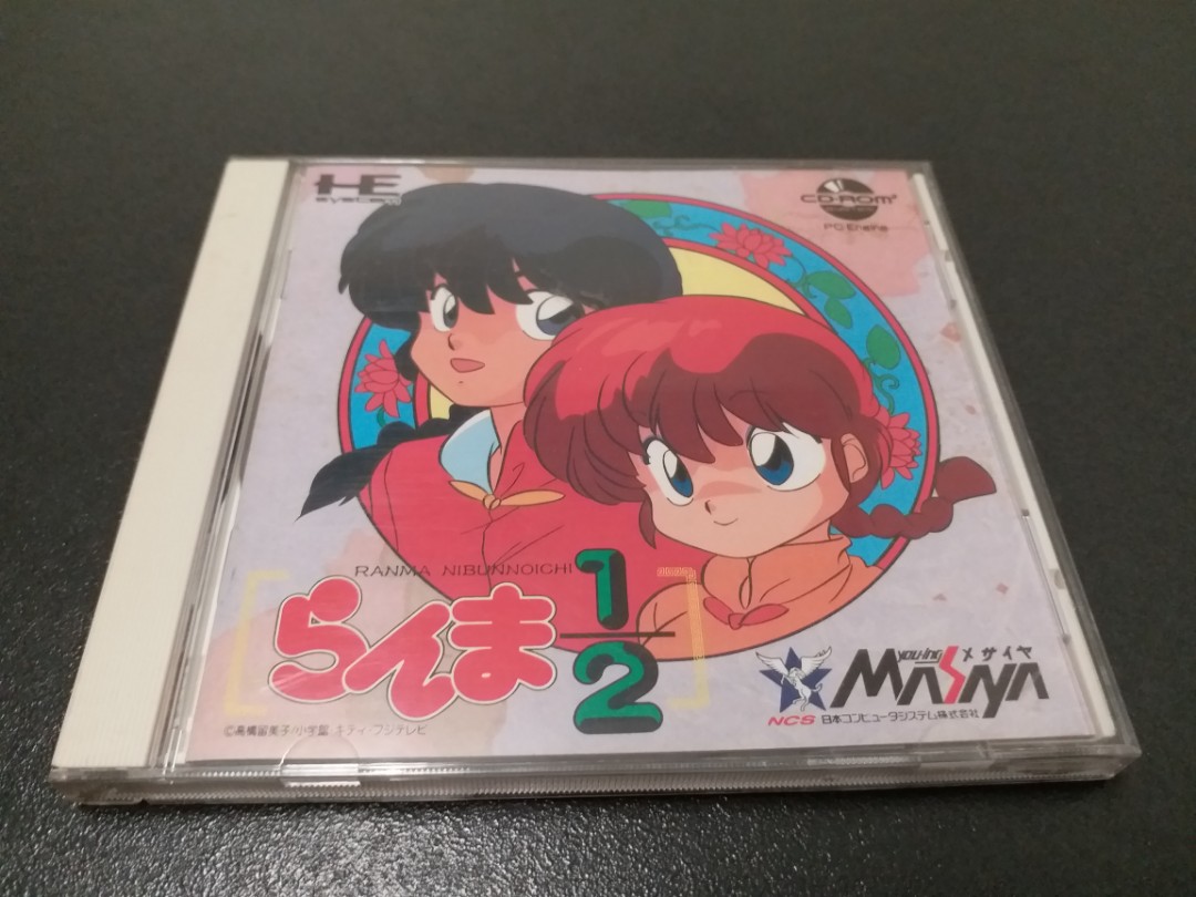 蝕本最後清貨絕版二手初日正版 PC ENGINE PCE Super CD Rom 亂馬1/2 收藏品, 電子遊戲, 遊戲機配件, 遊戲週邊 ...