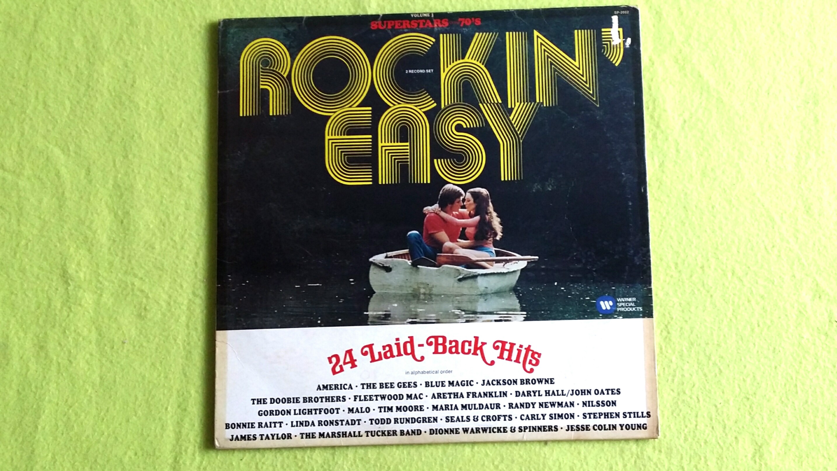 ROCKIN' EASY . superstars 70's vol. 1(DOUBLE ALBUM) vinyl record ...