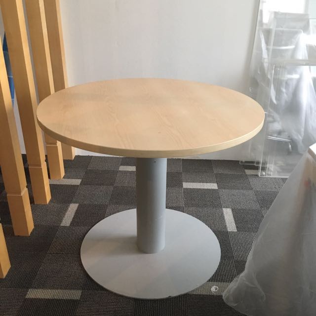 Round Office Modern Table, Furniture & Home Living, Furniture, Tables ...