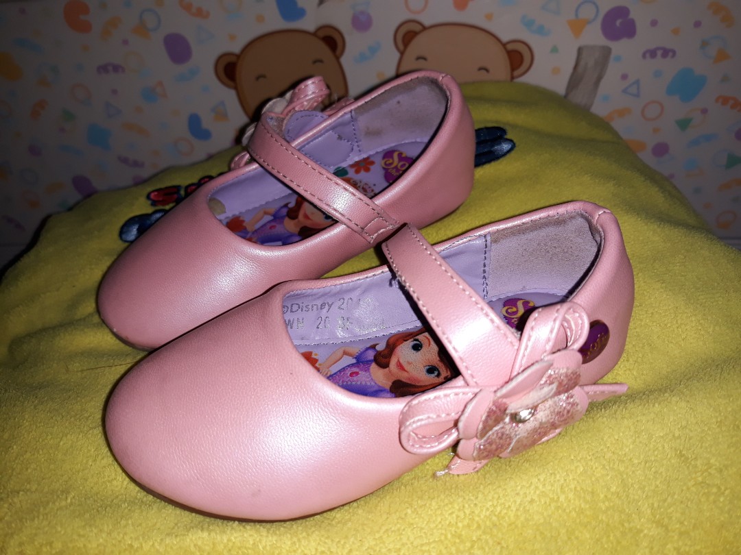 Sofia the first pink shoes 9-12mos, Babies & Kids, Babies & Kids ...