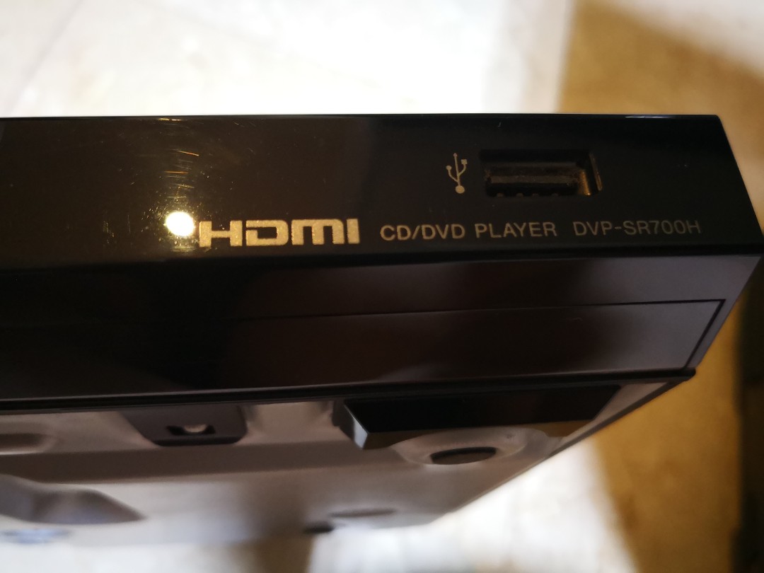 Sony DVD Player DVP-SR700H, TV & Home Appliances, TV & Entertainment, Blu-Ray & Media Players on ...