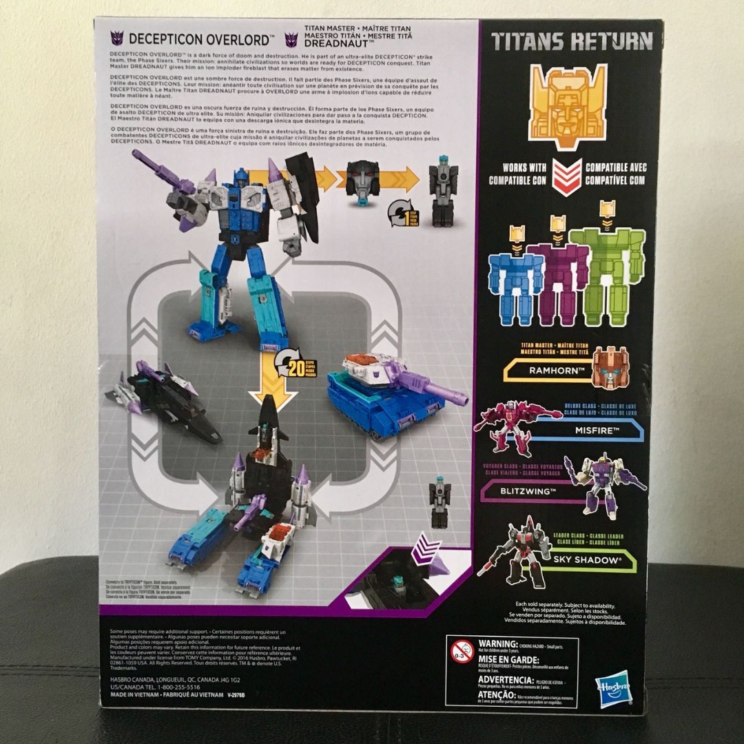 Transformers Overlord Leader Class, Hobbies & Toys, Toys & Games on ...