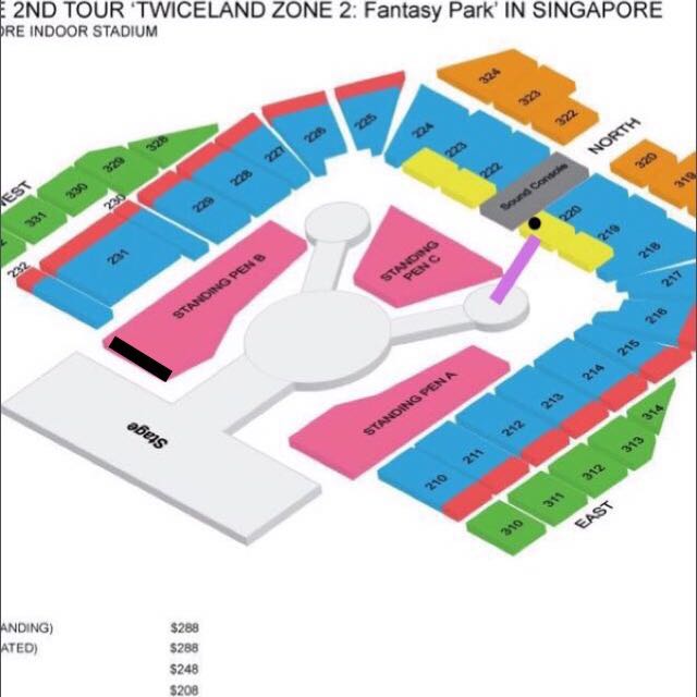 Vip front row Twice concert tickets, Tickets & Vouchers, Event Tickets ...