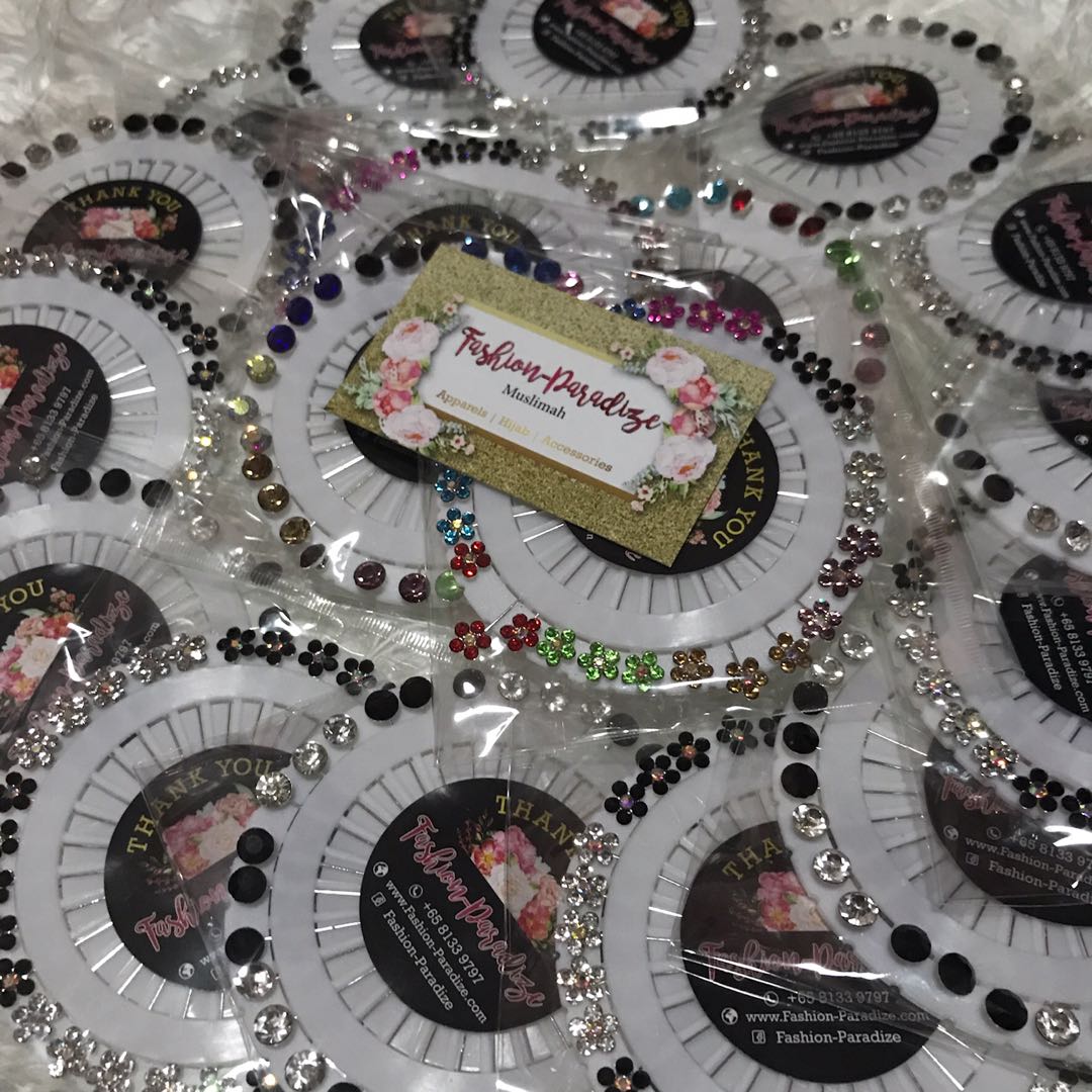 2+1 Free. Hijab pin Wheel Baby pin for Muslimah hijaber, Women's ...