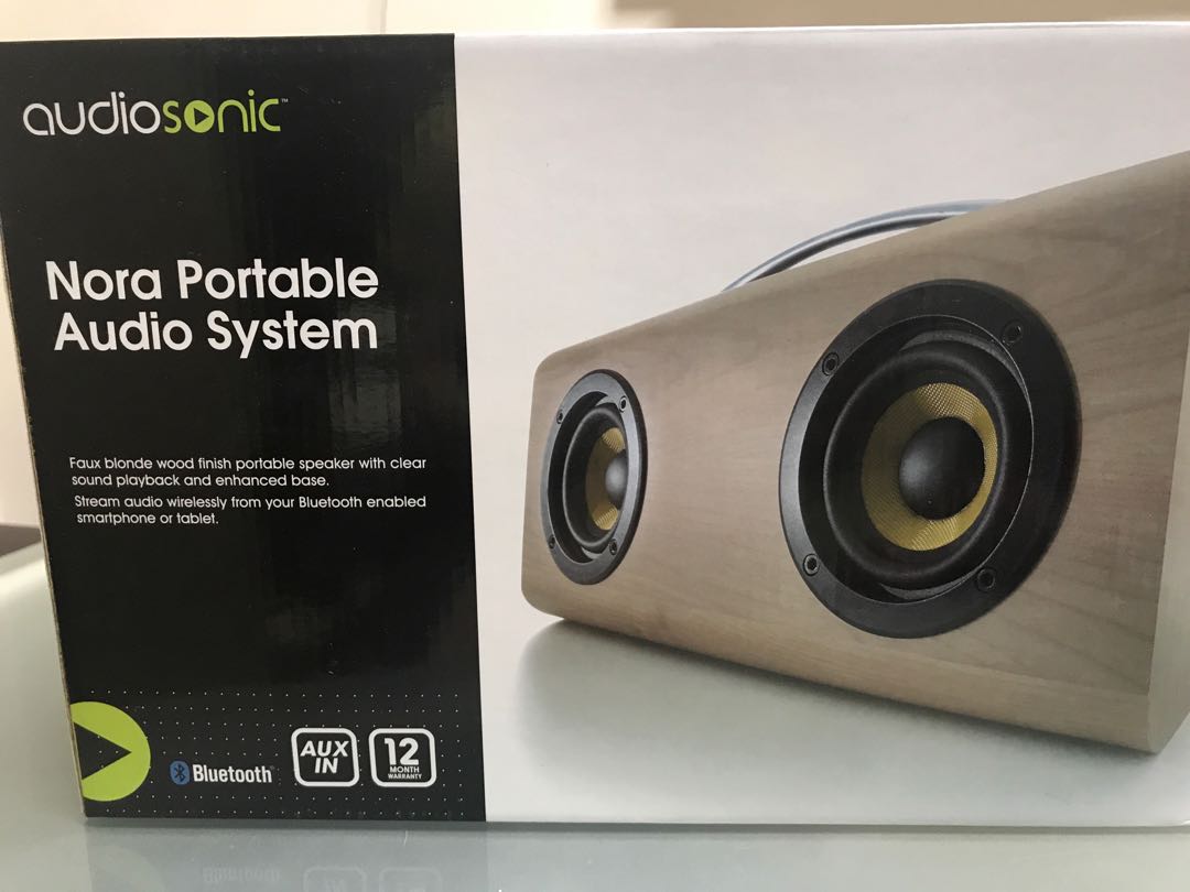 AUDIOSONIC Nora Portable Audio System, 興趣及遊戲, 音樂、樂器 & 配件, 樂器配件 - Carousell