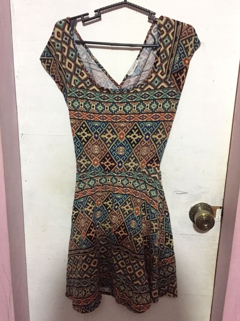 Aztec Dress, Women's Fashion, Dresses & Sets, Dresses on Carousell
