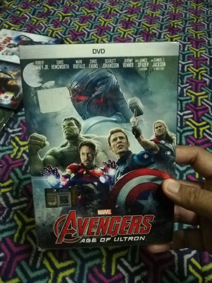 Marvel Movies DVD Original, Hobbies & Toys, Music & Media, CDs & DVDs ...