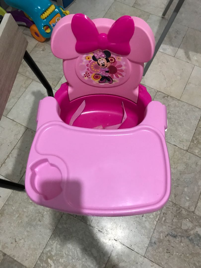Minnie Mouse Booster Seat, Babies & Kids, Nursing & Feeding, Baby High ...