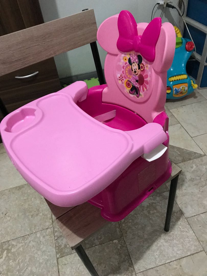 Minnie Mouse Booster Seat, Babies & Kids, Nursing & Feeding, Baby High ...