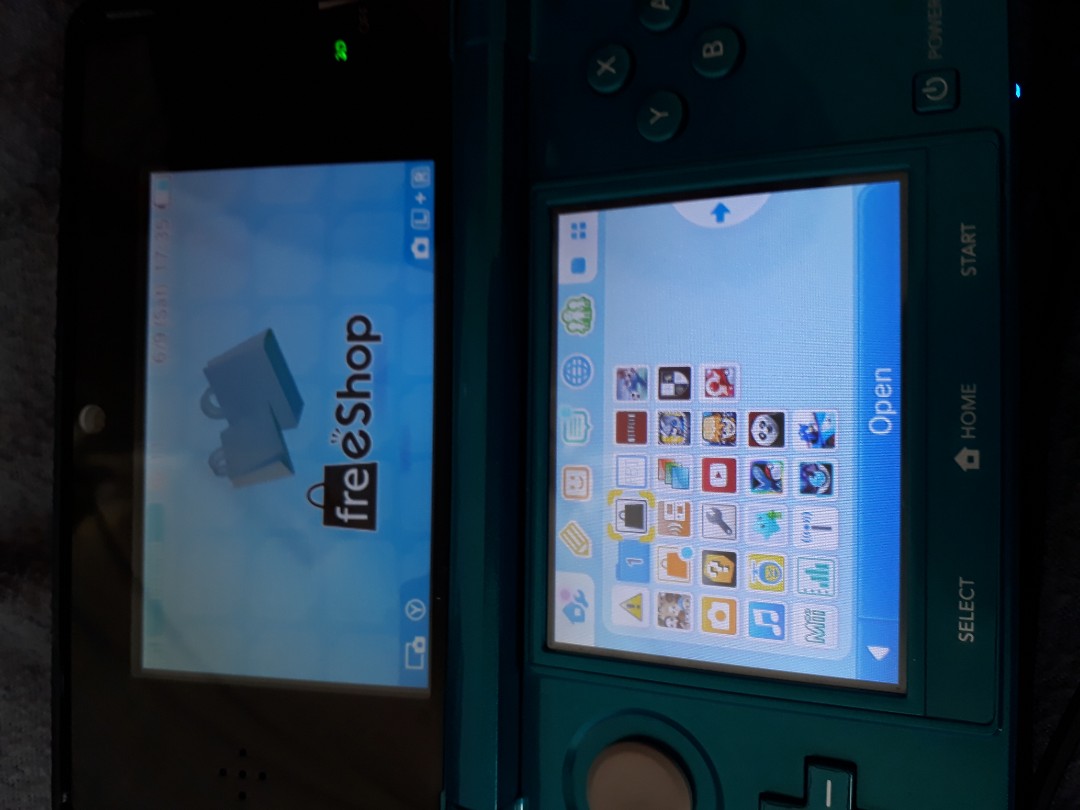 Modded Nintendo 3DS With 32 gb card and usb charger, Video Gaming, Video Game Consoles, Nintendo ...