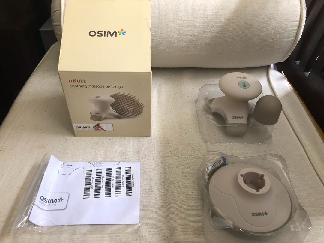 OSIM uBuzz massage on the go, Health & Nutrition, Massage Devices on ...