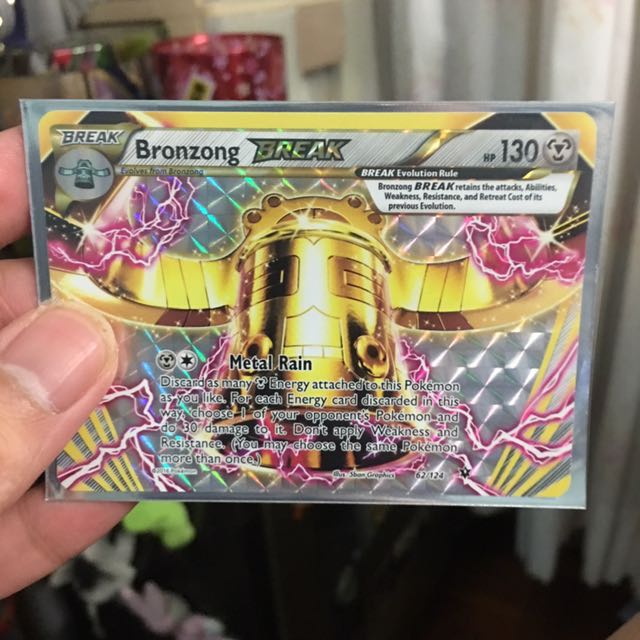 Pokemon Card Bronzong Break, Hobbies & Toys, Toys & Games on Carousell