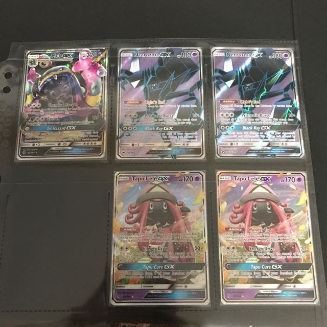 Pokemon TCG Psychic type GX, Toys & Games, Board Games & Cards on Carousell
