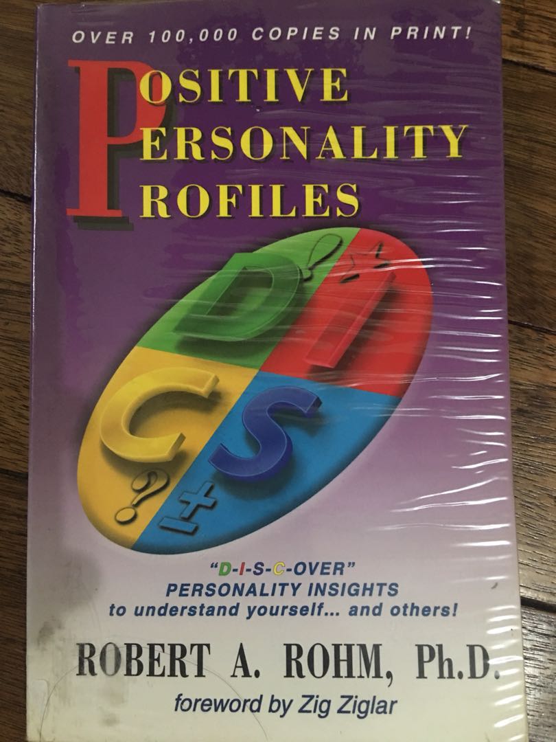 Positive Personality Profiles : DISC (Robert Rohm PhD), Hobbies & Toys ...