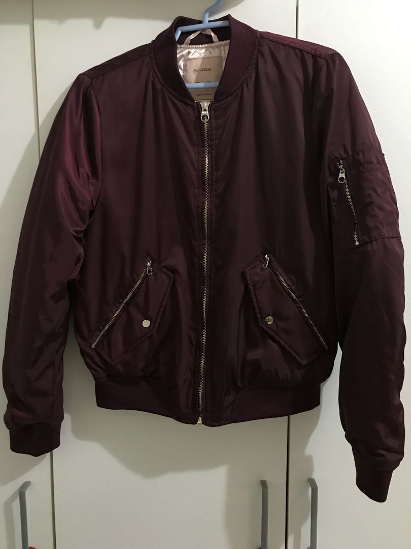Pull & Bear Bomber Jacket, Women's Fashion, Coats, Jackets and ...