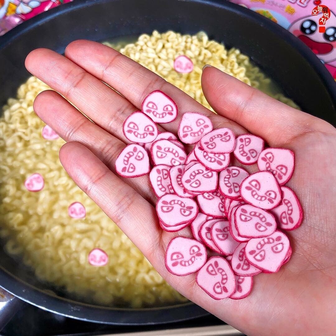 Samyang x Kakao Apeach Carbonara Ramyun Ramen Instant Noodles, Food ...