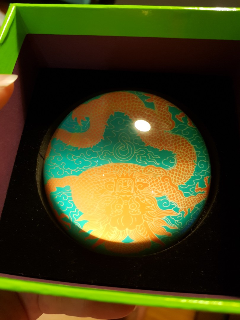 Shanghai tang glass paperweight, Luxury, Accessories on Carousell
