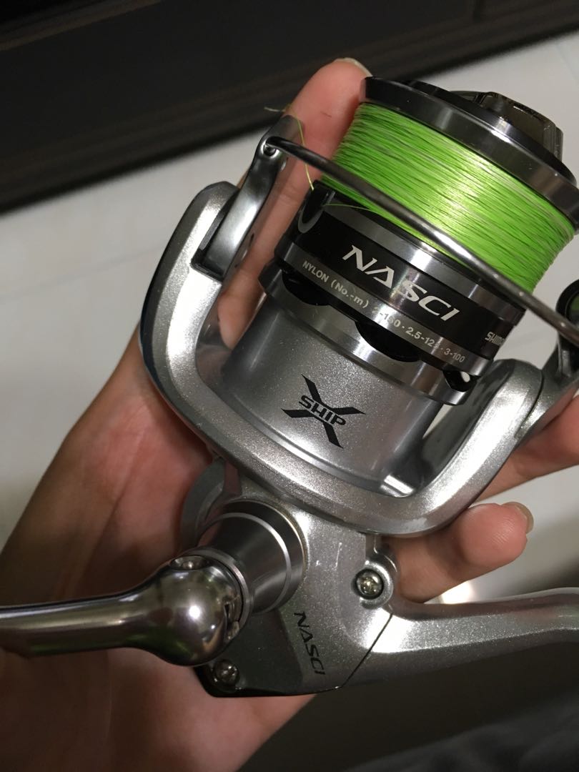 Shimano Reel Nasci C2000, Sports Equipment, Fishing on Carousell