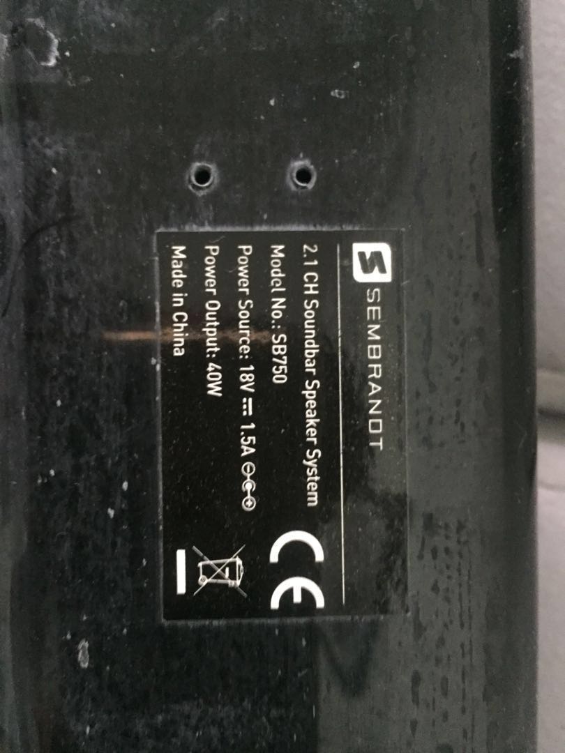 SOUNDBAR: SEMBRANDT SB750 Bluetooth Speaker, Audio, Soundbars, Speakers ...