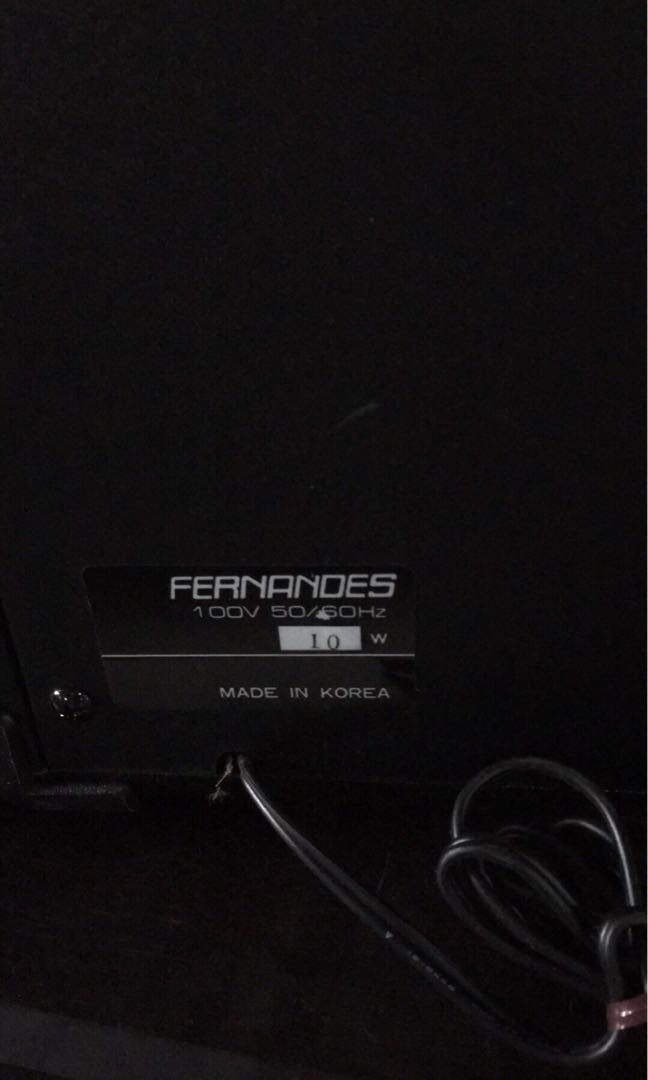 Target tx10 guitar amp by Fernandes, Hobbies & Toys, Music & Media ...