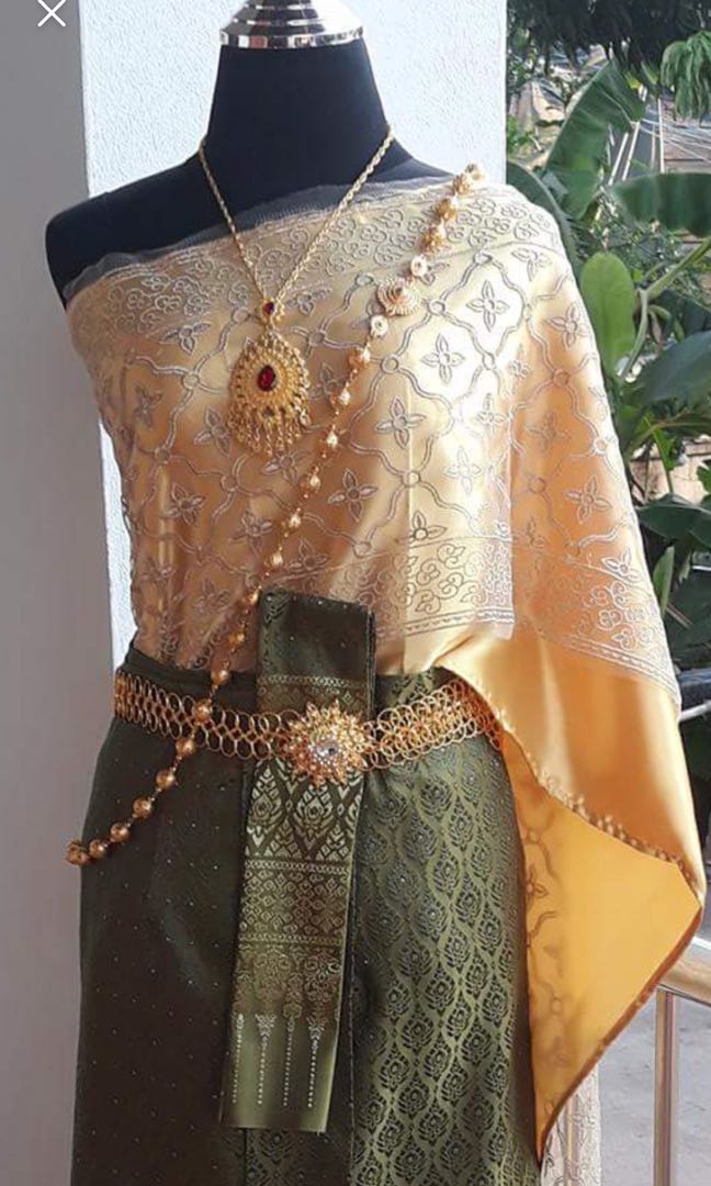 Thai style, Women's Fashion, Dresses & Sets, Evening dresses & gowns on ...