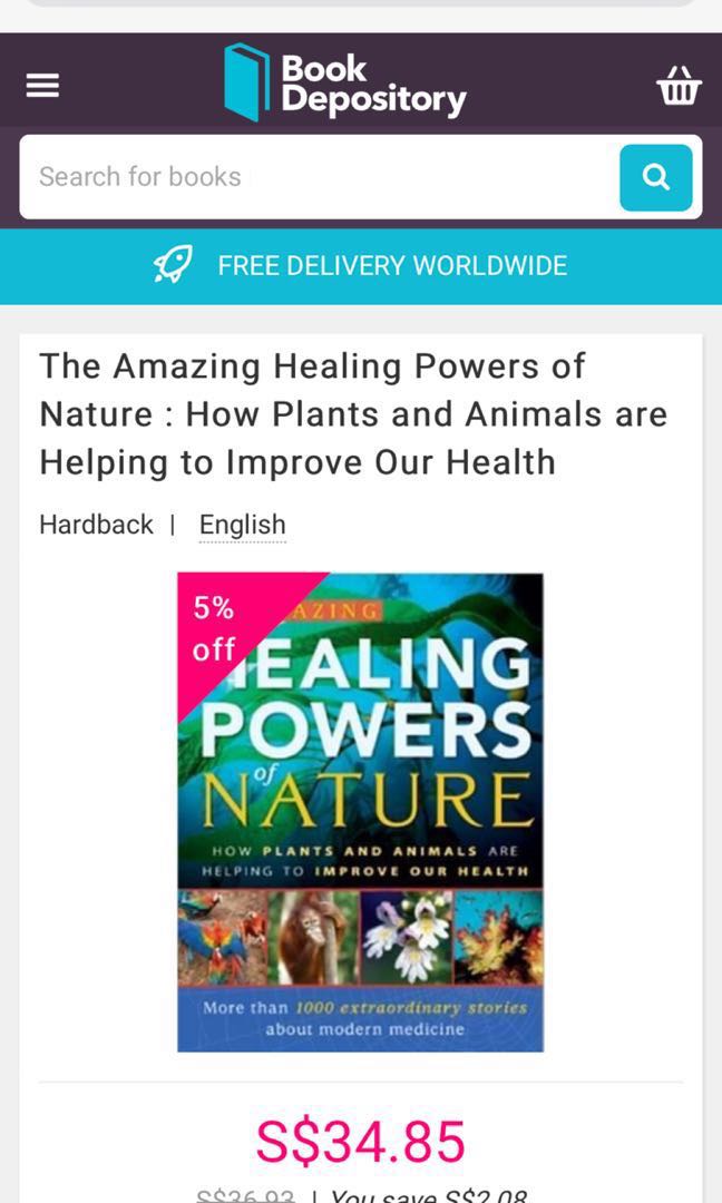 >70% off, The Amazing Healing Powers of Nature 5% off The Amazing ...