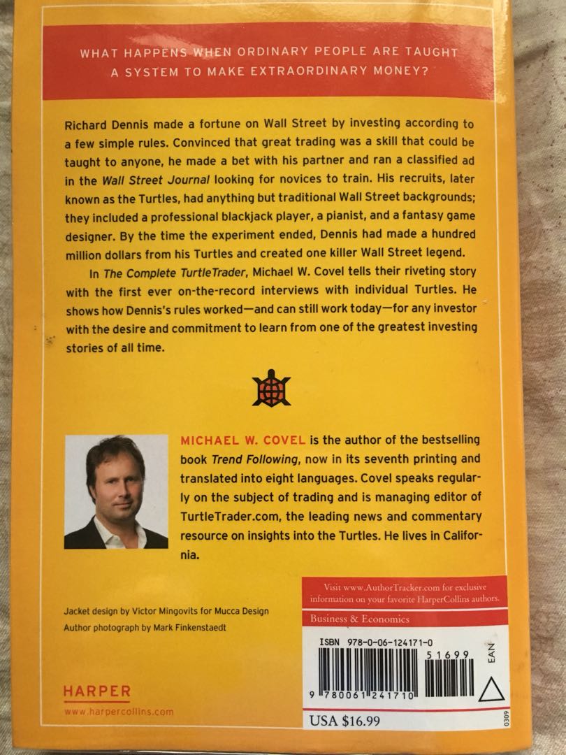 The Complete TurtleTrader, Hobbies & Toys, Books & Magazines, Fiction ...