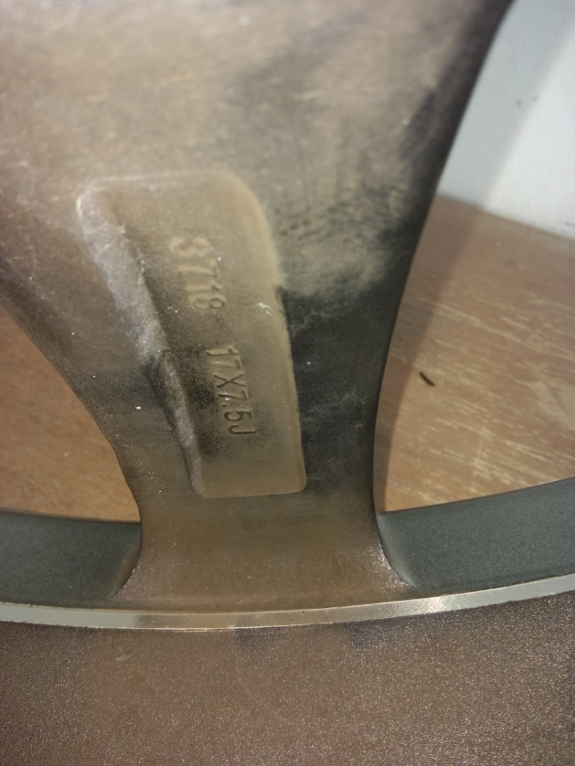 Used 17" Inch GTR-5L Sports Rim, Car Accessories, Tyres & Rims on Carousell