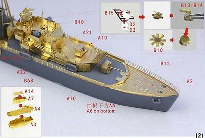1/700 Tamiya HMS Destroyer Onslow (O-Class) + Dedicated PE Upgrade Kit ...