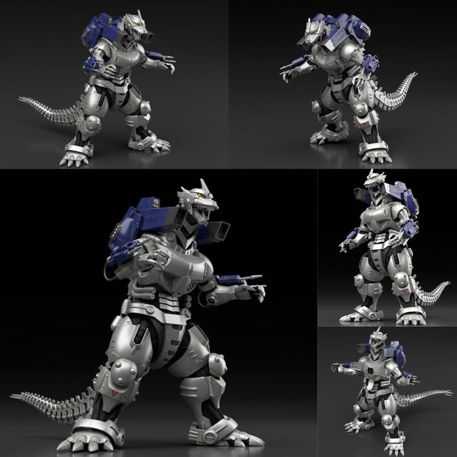 ACKS - Godzilla Against Mechagodzilla MFS-3 3-Kiryu Plastic Model ...