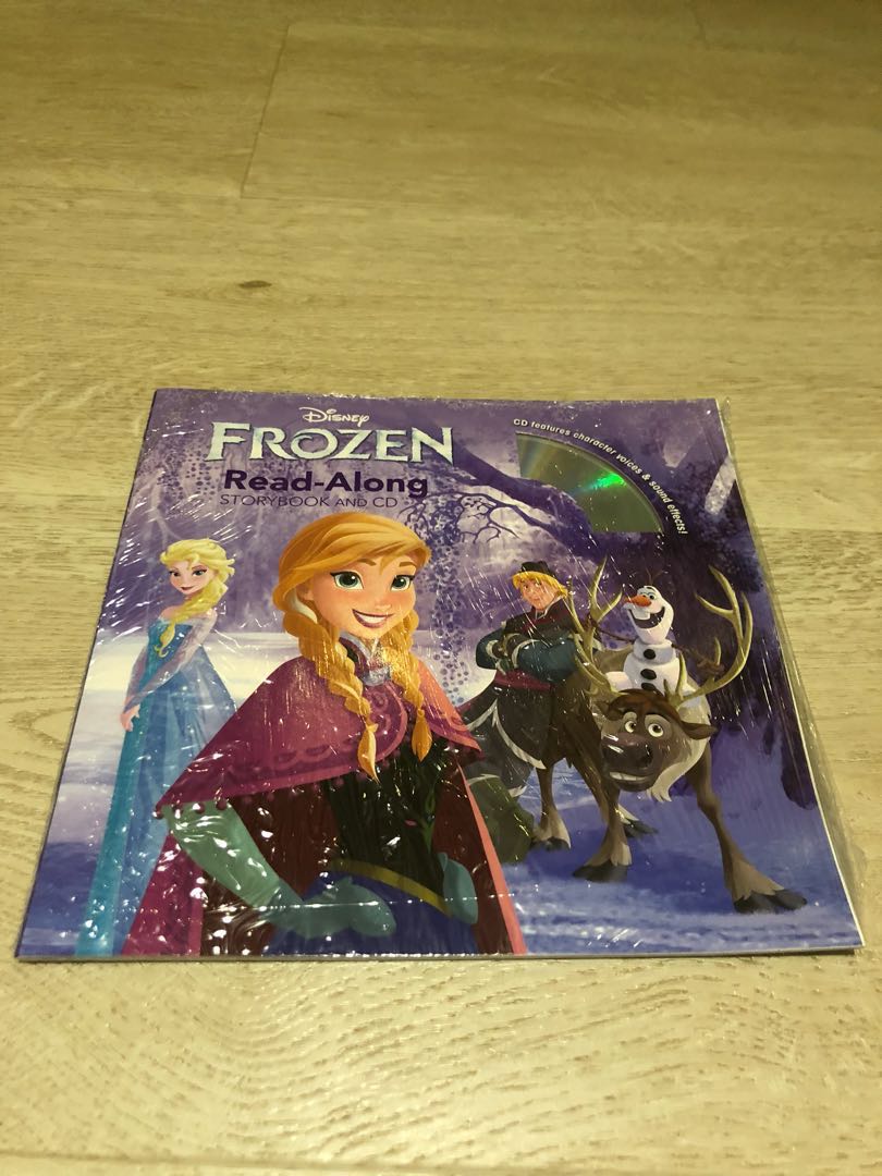 Disney Frozen Read Along Storybook and CD, Hobbies & Toys, Books ...