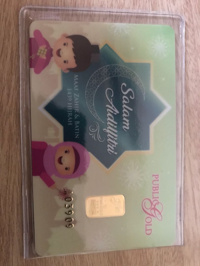 Gold bar raya, Men's Fashion, Watches & Accessories, Jewelry on Carousell