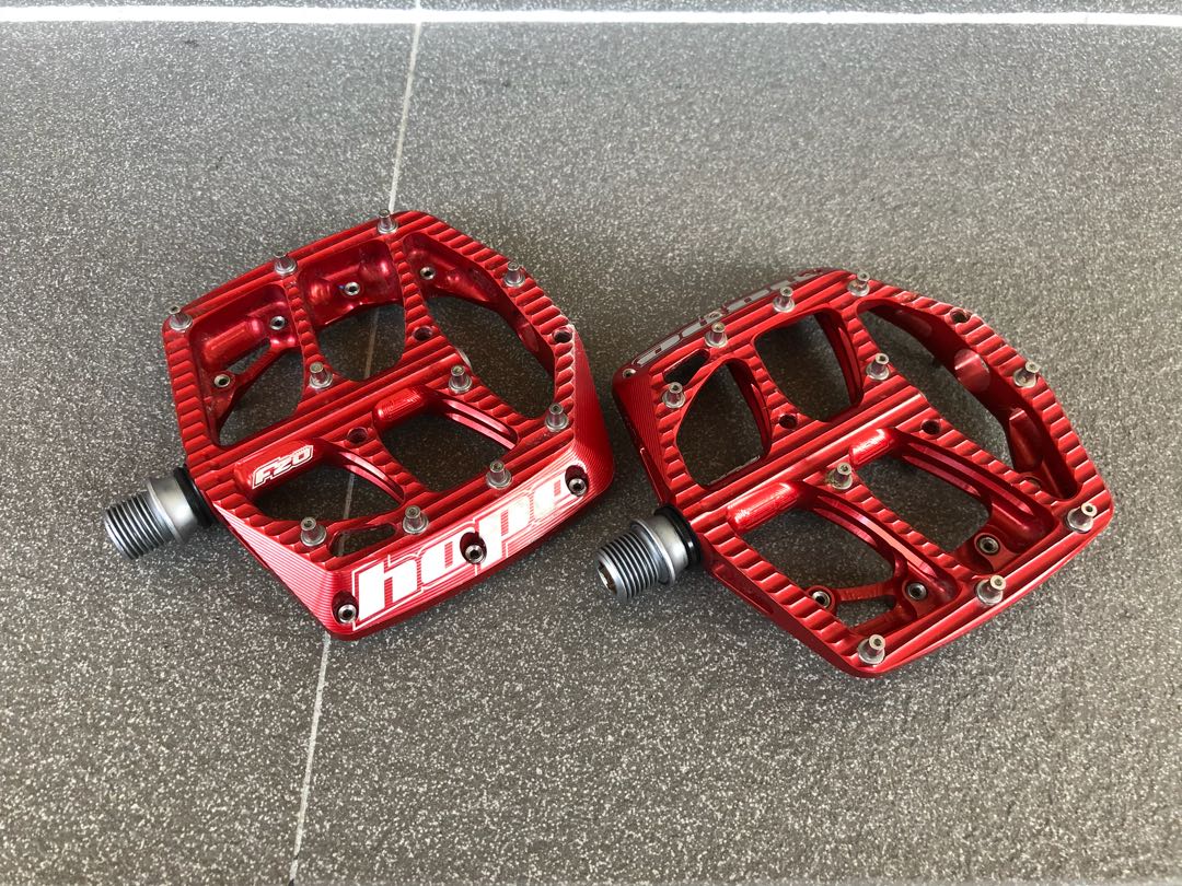 Hope F20 flat pedals, Sports Equipment, Bicycles & Parts, Bicycles on ...